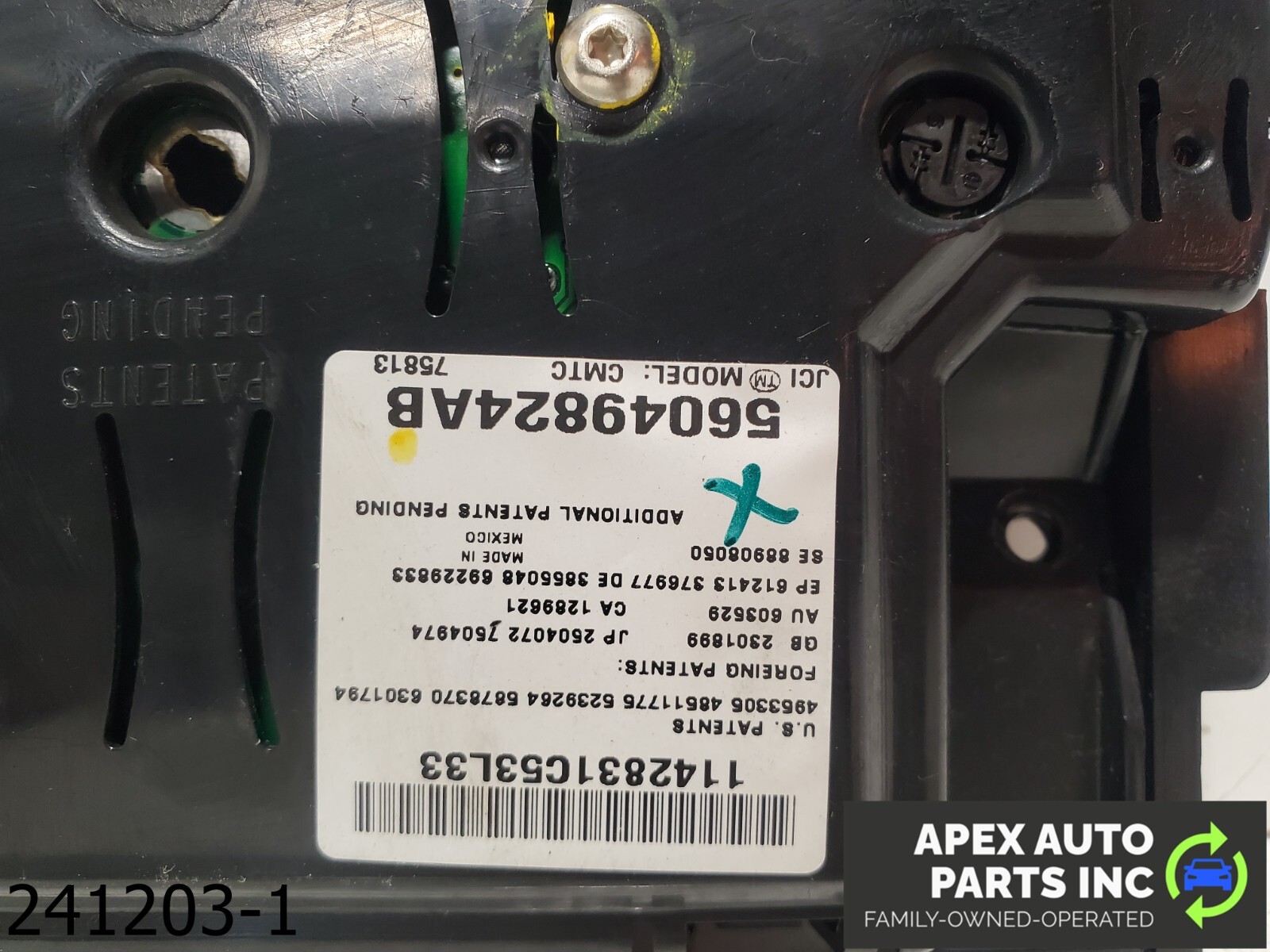 OEM 2002-2008 Dodge Ram 1500 4.7L Overhead Console Computer Module ...