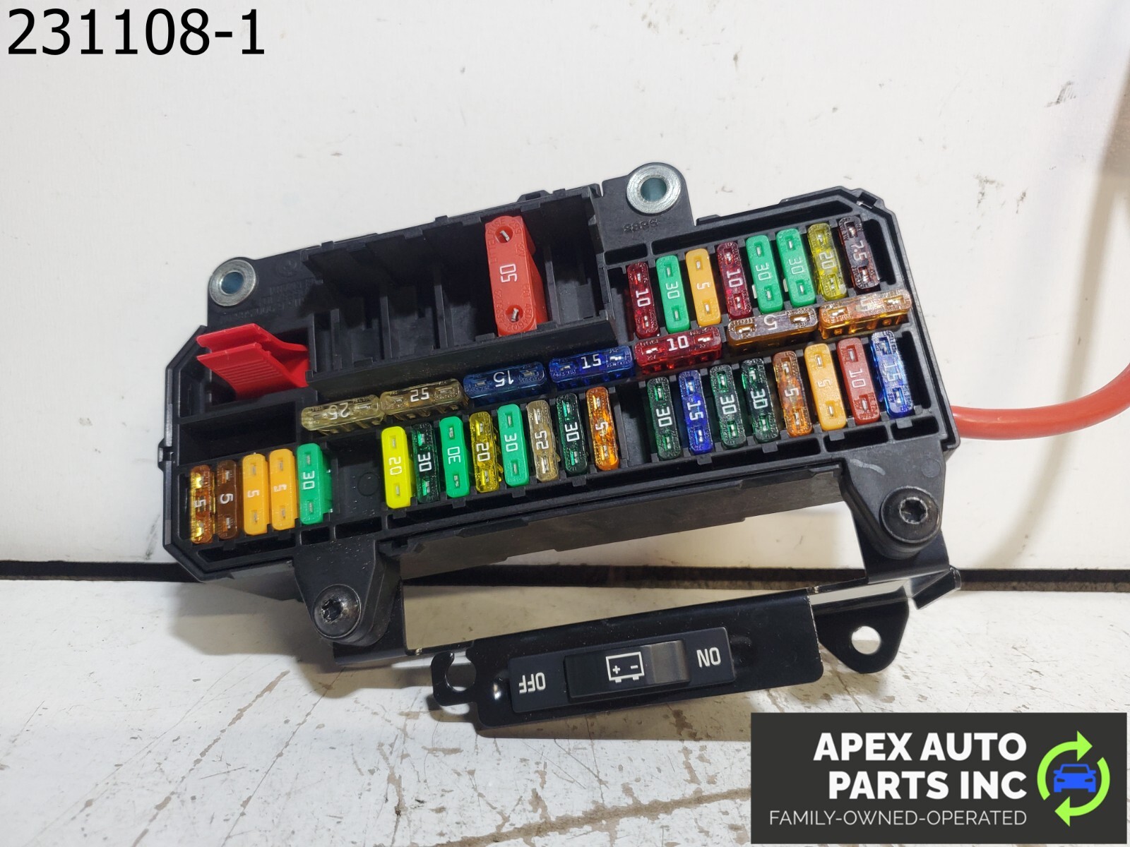OEM 2007 BMW 750Li BATTERY CABLE FUSE JUNCTION BOX – Apex Auto Parts Inc